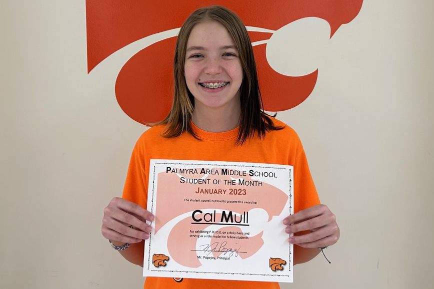 January Student of the Month