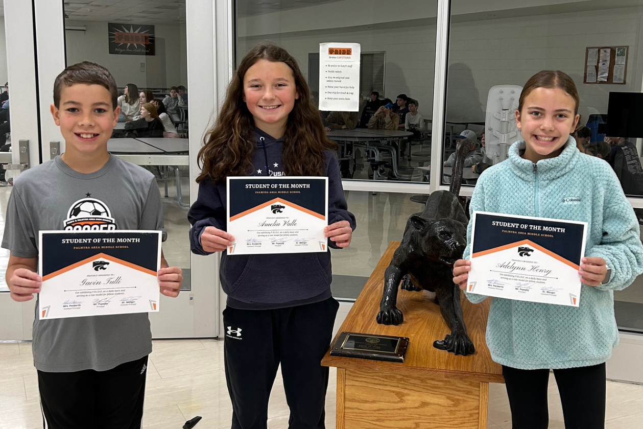 MS November Students of the Month