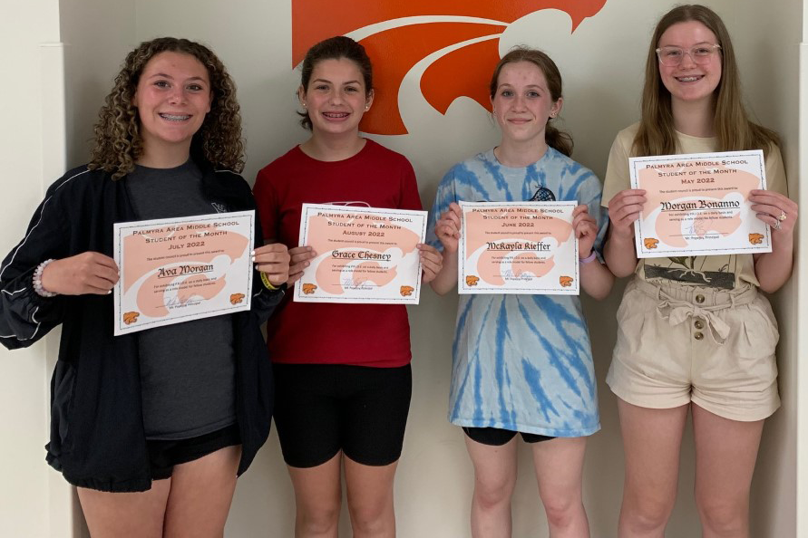 Summer Students of the Month